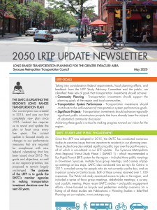 Long Range Transportation Plan – Smtc